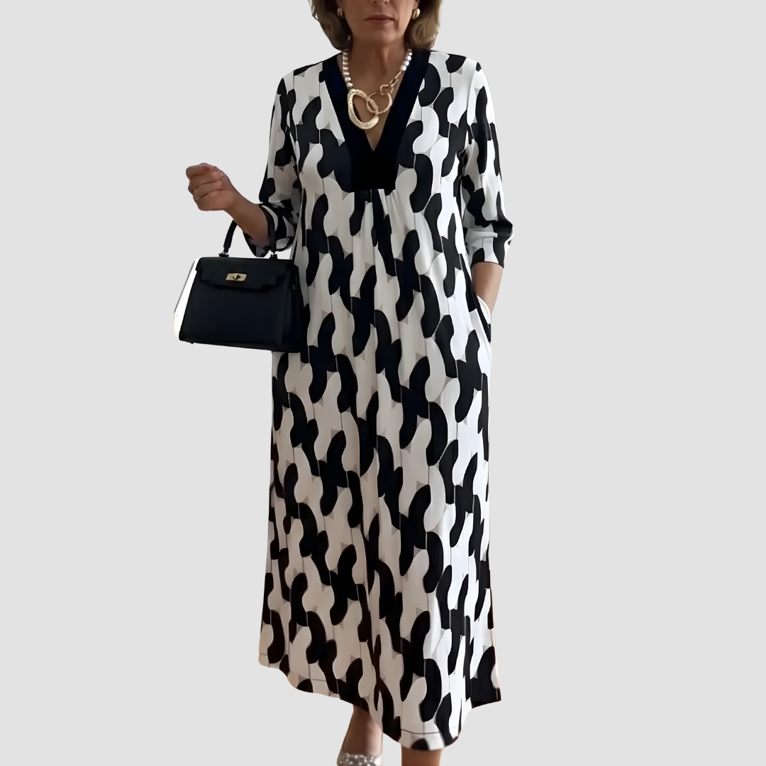 RIONA ELEGANT MAXI DRESS – Madison & Mae